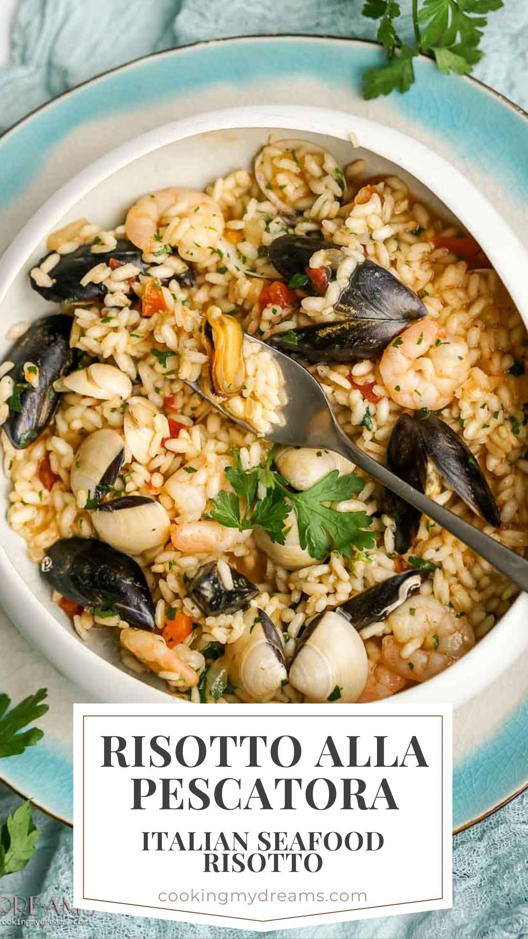 Risotto alla Pescatora (Seafood Risotto) - Cooking My Dreams