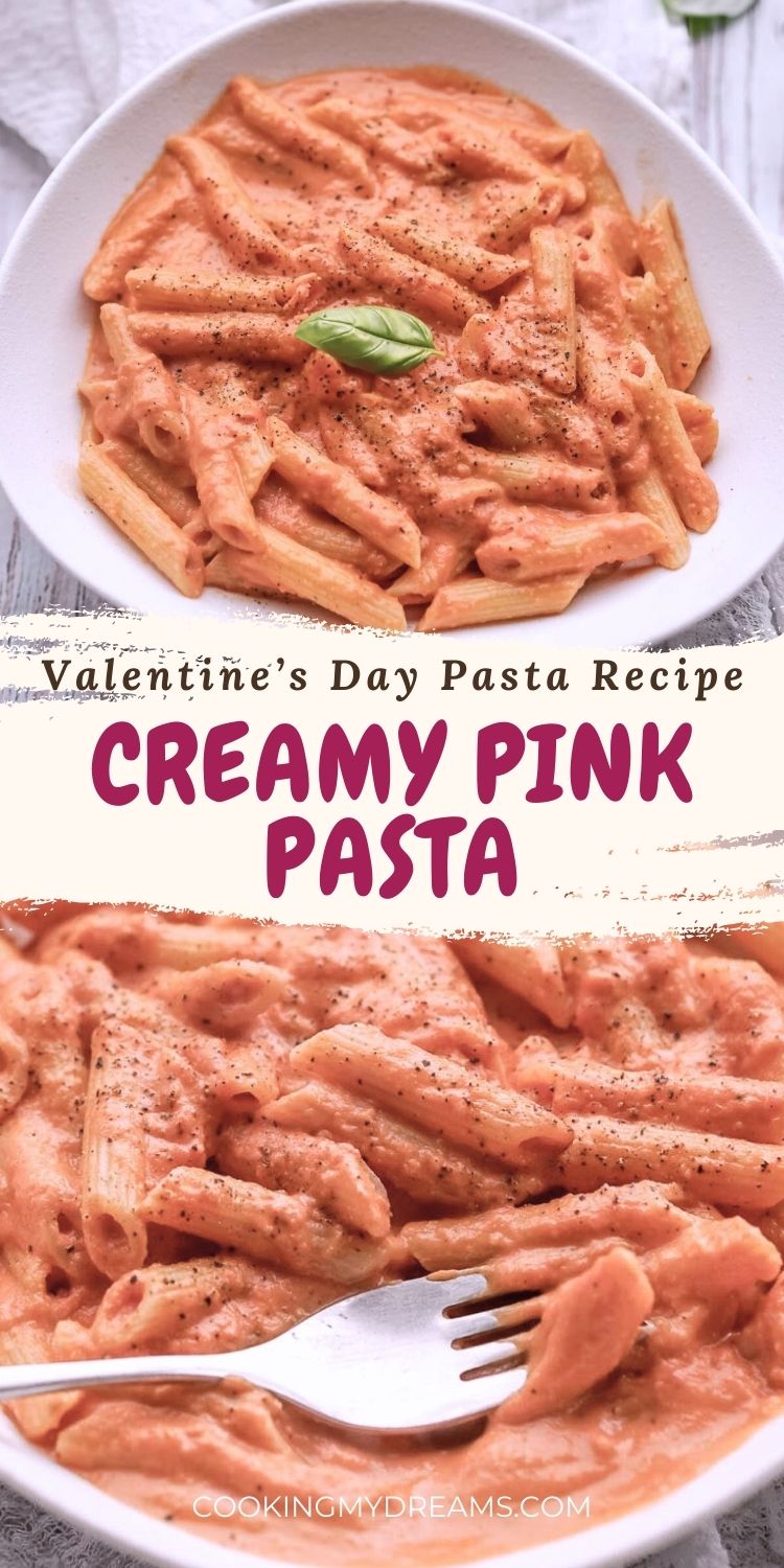 Penne Rosa (Creamy Pink Pasta Sauce) - Cooking My Dreams