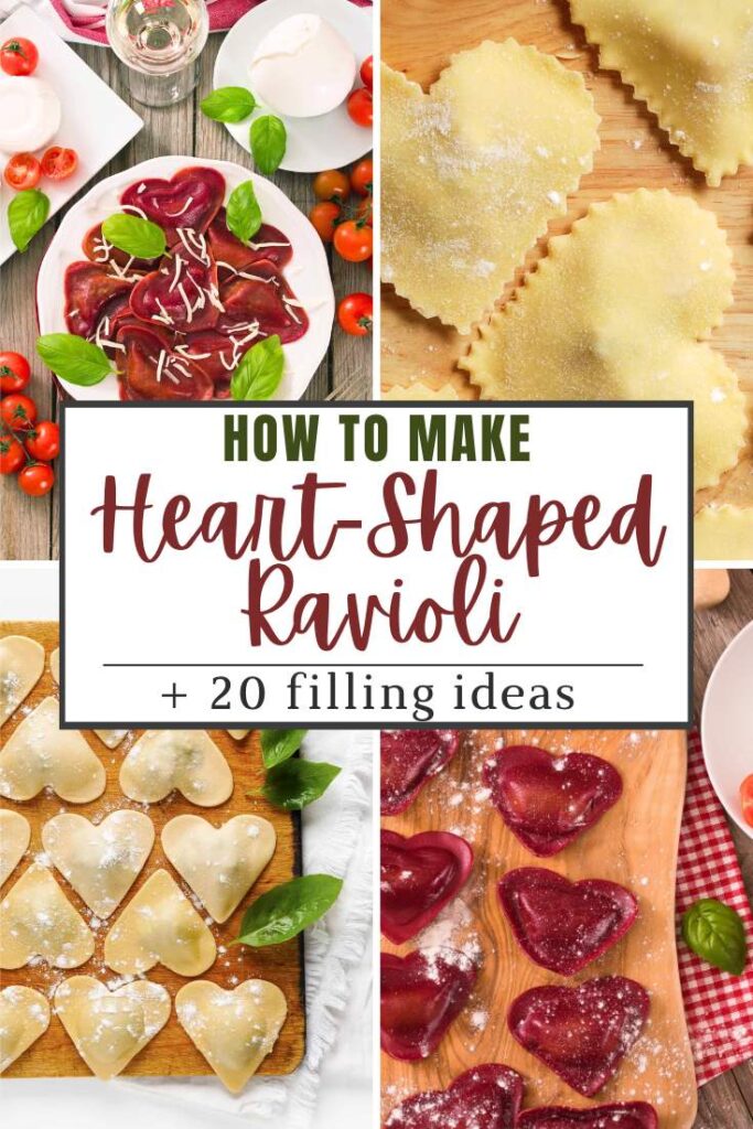 How to make Heart-Shaped Ravioli + 20 Fillings ideas - Cooking My Dreams