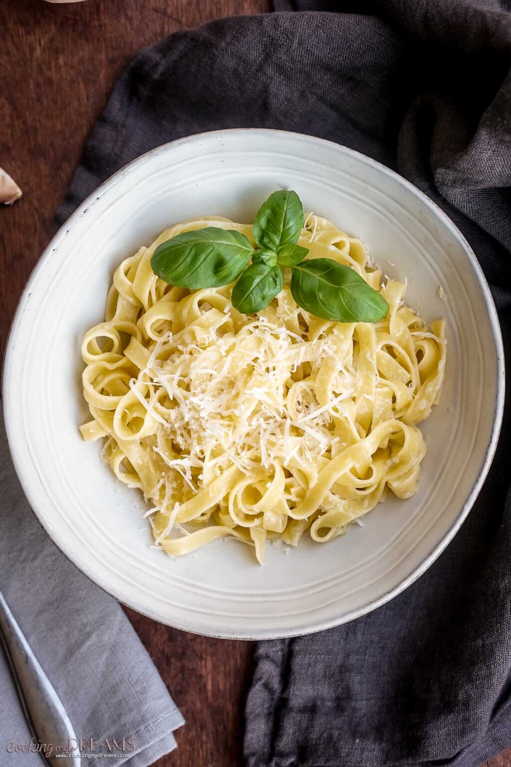 Garlic Butter Parmesan Pasta - Cooking My Dreams