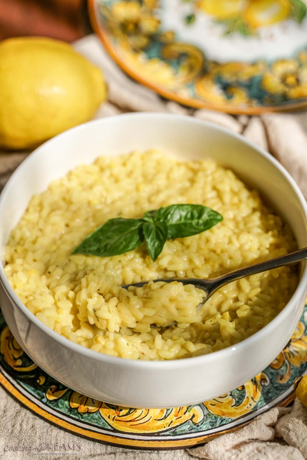 Risotto al Limone (Creamy Lemon Risotto) - Cooking My Dreams