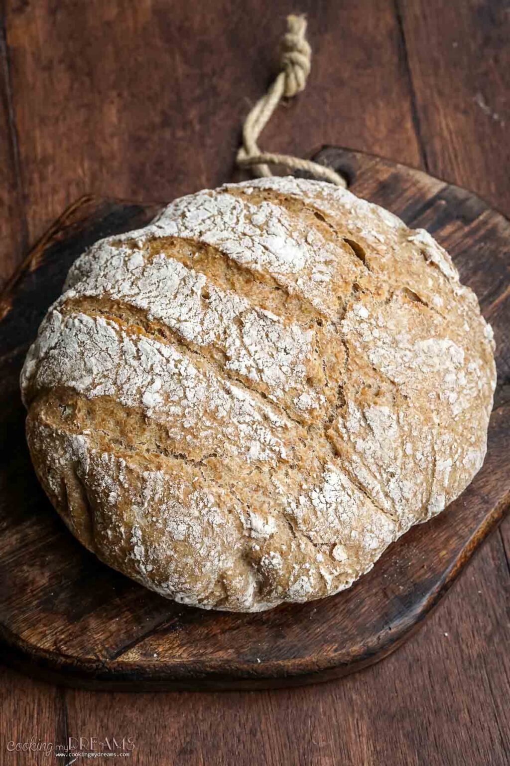 Easy Italian Spelt Bread (with Instant Yeast) - Cooking My Dreams