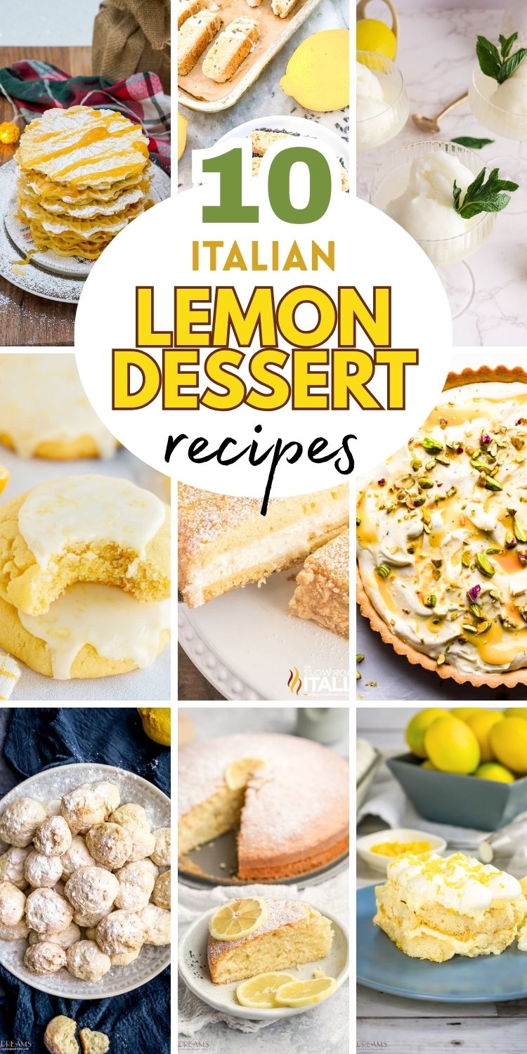 10 Italian Lemon Desserts That Will Bring You to the Amalfi Coast