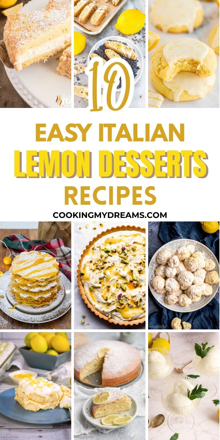 10 Italian Lemon Desserts That Will Bring You to the Amalfi Coast